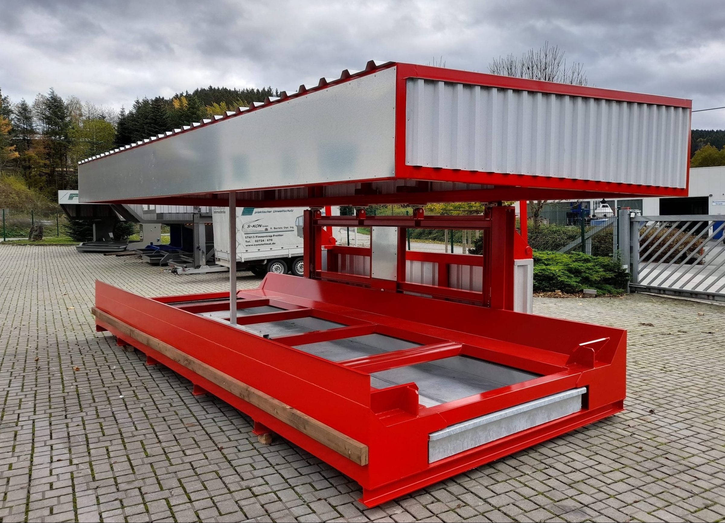 Containerstellplätze CONSTELLMAT für Mulden und ...