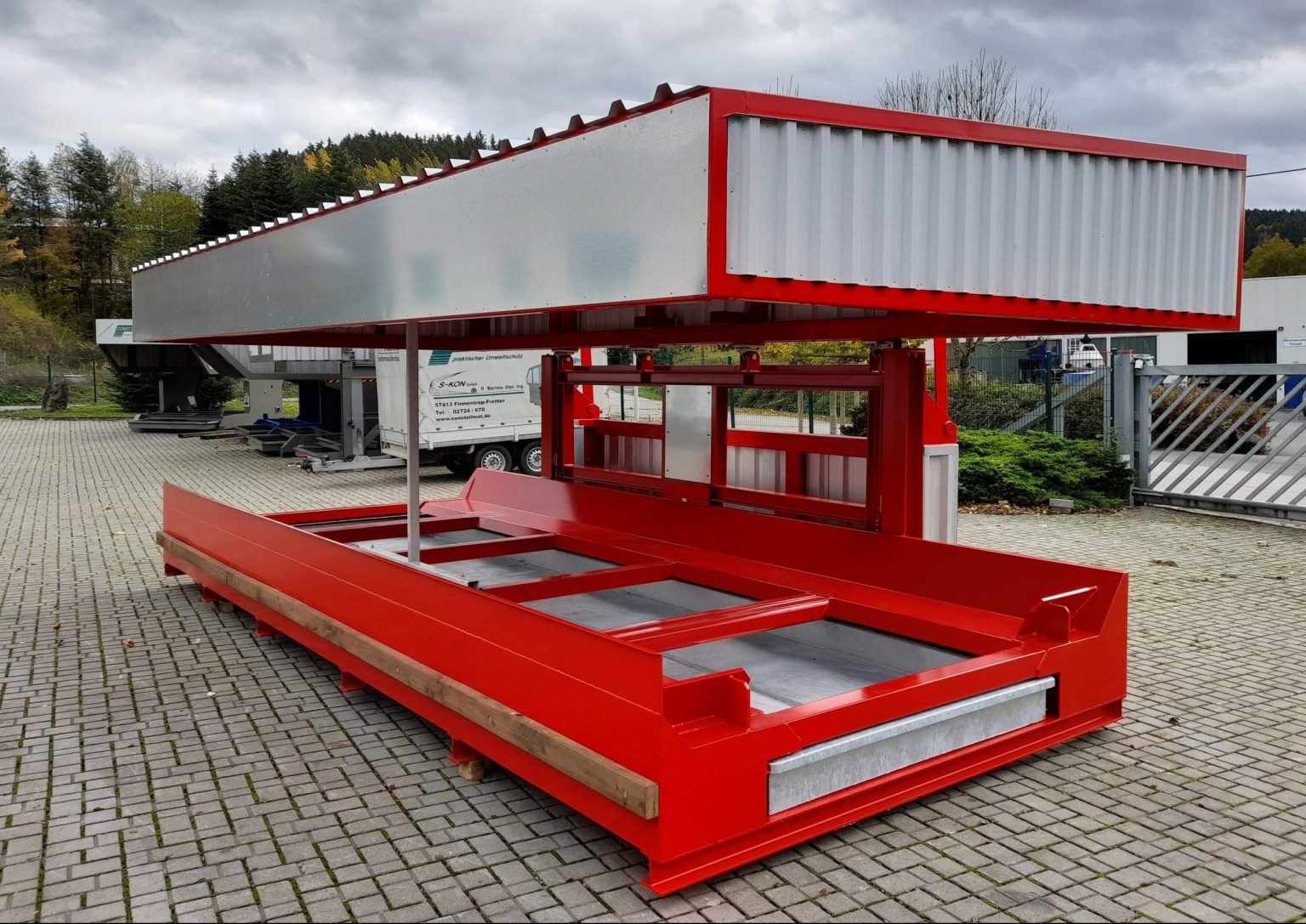 Containerstellplätze CONSTELLMAT für Mulden und ...