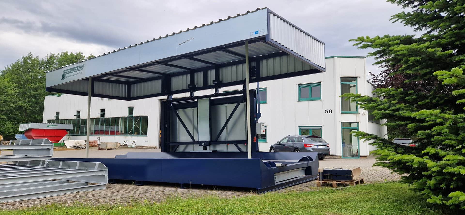 Praktischer Umweltschutz für Container - CONSTELLMAT GmbH